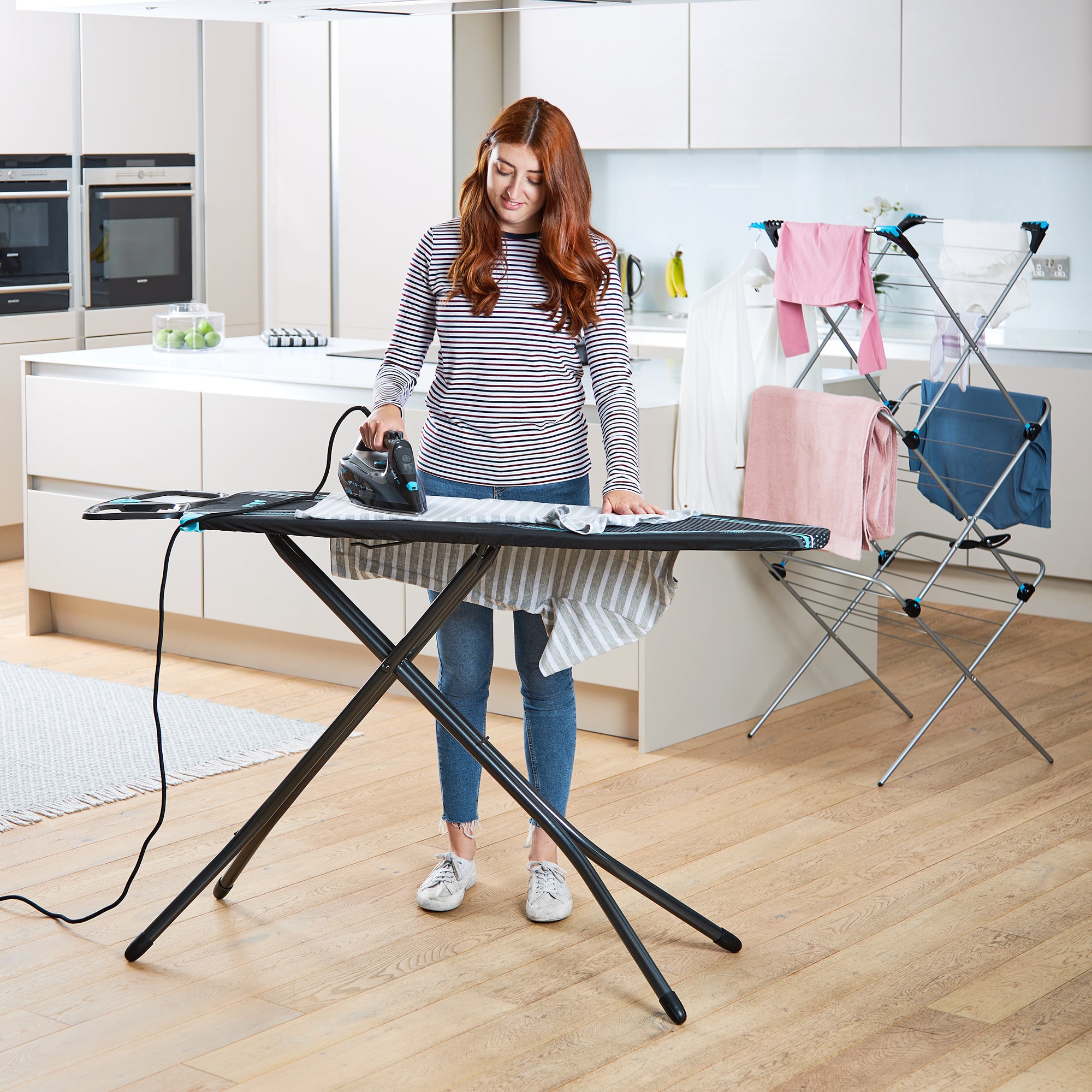 Minky Ironing Board - Ergo® 122 x 38cm, Ironing Board | Minky Homecare