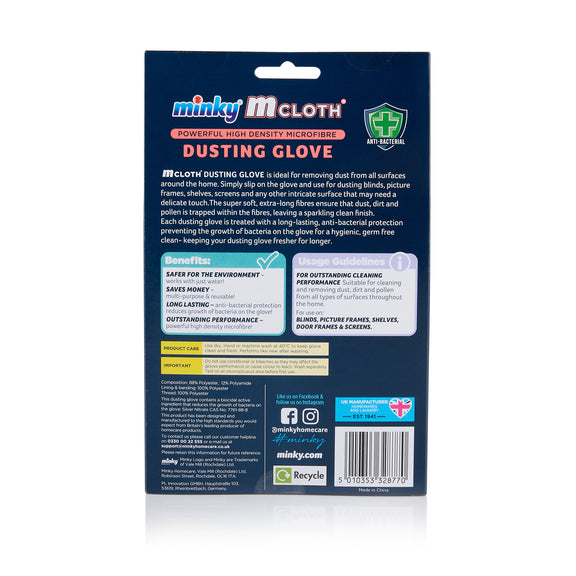 Minky Mcloth® Dusting Glove | Minky Homecare