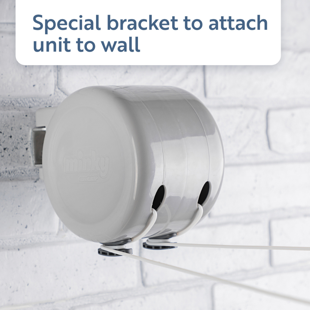 Minky SureGrip 30m Retractable Washing Line | Minky Homecare